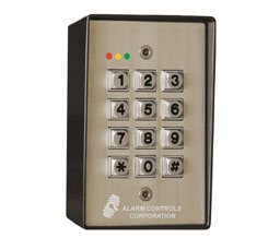 Alarm Controls KP-400 Vandal Resistant Weatherproof Self-Contained ...
