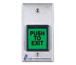 Alarm Controls TS-2-2T Built-in Timer Led Illuminated Exit Button