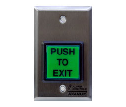 Alarm Controls TS-2 lluminated Exit Button
