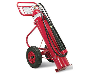 Amerex AX333 Carbon Dioxide (CO2) WH Fire Extinguisher - 50 lb - 20B:C