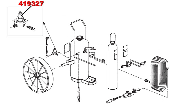 Ansul 419327 Regulator Field Replacement Kit