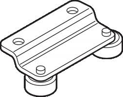 Blum BP2982200 Door Protector, For use with Blum 230M and 430E slides ...