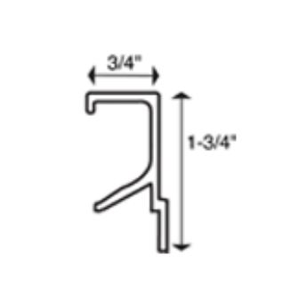 EPCO EPDP46LBL Aluminum Architectural Pulls Series, Aluminum Drawer ...