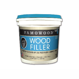 Famowood FWSFG-NATURAL Latex Based Wood Filler, 1 Gallon - Natural Color