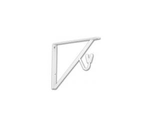 Knape&Vogt KV1198BPWT12 Shelf Bracket with Fixed Rod, Extra Heavy Duty ...