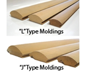 Lakewood CPJ6M75096 Radius Moulding, 97" Length, MDF Pre-Fit Radius ...
