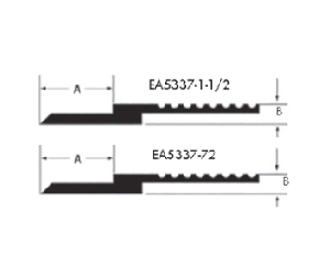 Paramount Extrusions Co EA5337-144WH Z-Clip,Long Wall Clip, 12' with #8 ...