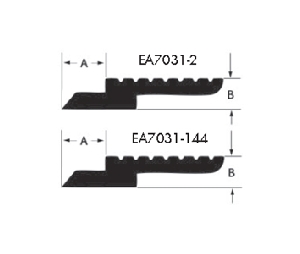 Paramount Extrusions Co EA7031-2 Z-Clip, Short Hang Clip, 1.375"W x 2"L ...