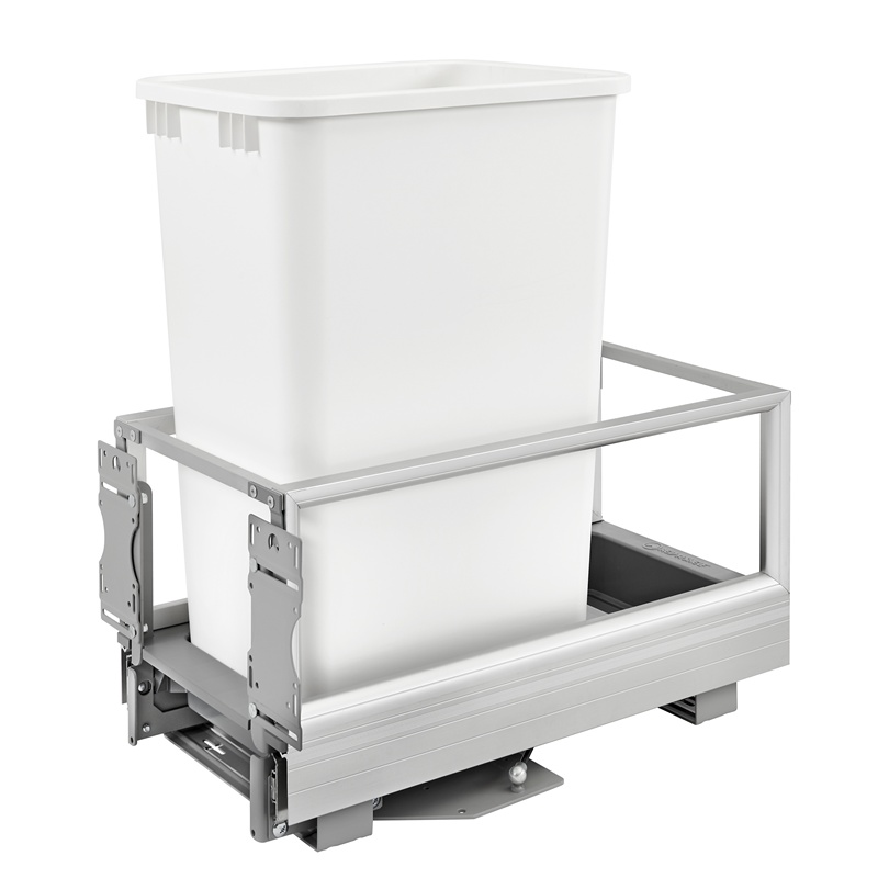 Rev-A-Shelf RS5149-1550DM-117 Bottom Mount Trash Pull-Out with Soft ...