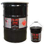 Sta-Put CG805C Flammable Adhesives, Low VOC, 5 Gallon, Clear Color