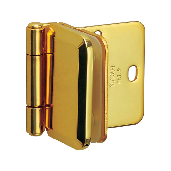 Sugatsune America SLXL-GH03-48-8GC Glass Door Hinge, Self-Closing, Half ...