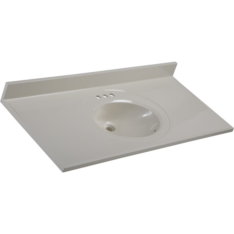 Wolf Organization WFVCMLIN22ESRH End Splash, Cultured Marble Material ...