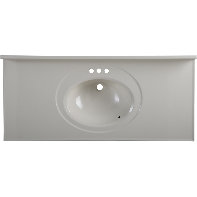 Wolf Organization WFVCMLIN22ESRH End Splash, Cultured Marble Material ...