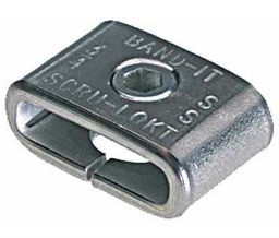 Band-It 080-C72099 Scru-Lokt™ Buckles - 1/4" Width