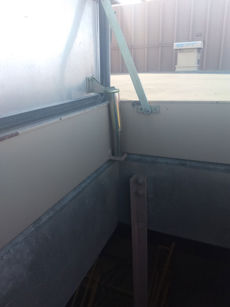 Bilco RPRS4SS-E Replacement 400 lb Lifting Mechanisms for Roof Scuttle