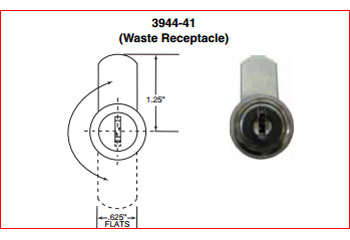 Bobrick 3944-41 Lock and Key