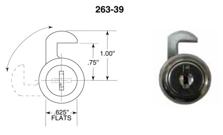Bobrick 263-39 Lock and Key