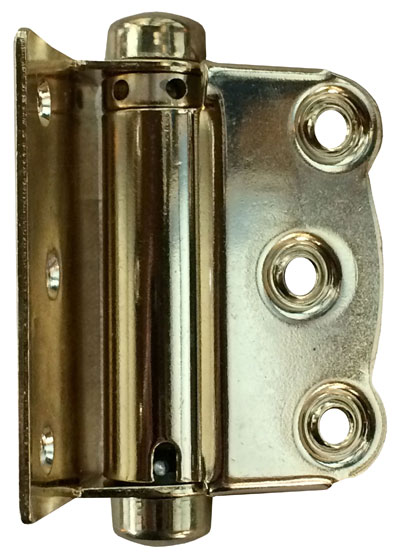 Bommer 2200-632 3in Screen Door Spring Hinge-Half Surface-Steel Base-Adjustable Tension-Button ...