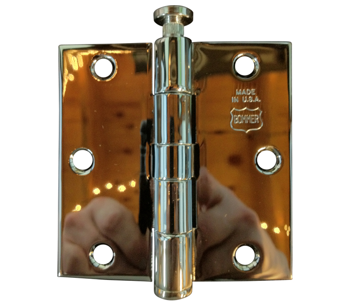 Bommer 5001-350-625 3.5x3.5in Hinge-Full Mortise-Standard Weight-Plain ...