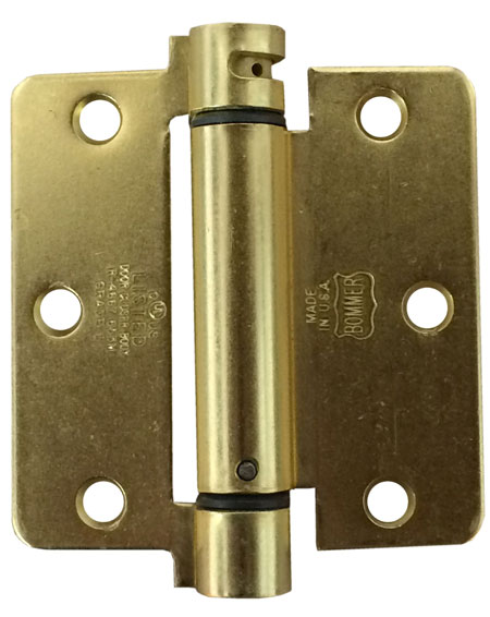 Bommer LB4311-350-633 3.5x3.5in Single Acting Spring Hinge-Full Mortise ...