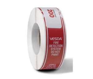 Brooks E700SPDCL VESDA® Wraparound Sample Point Decal - Roll/200