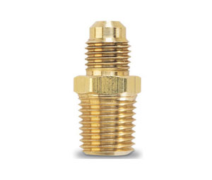 Brooks FC25 1/4", 45° Flare x 1/4" NPT Male Connector