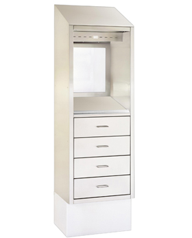 Carr DCD-24 Recess Surgical Desk / Drawer Cabinet