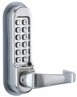 Codelock CL515 Heavy Duty Tubular Leverset w/Passage Mode