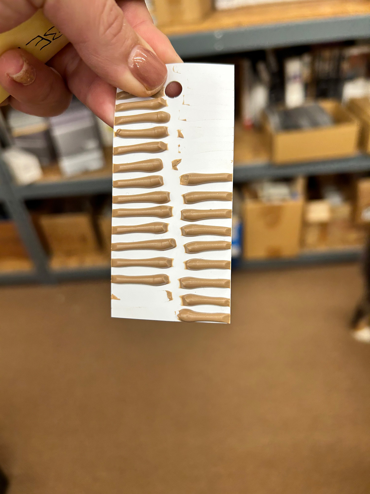 Color CRBE18-T Laminate Matching Adhesive Caulk - Color Rite™, Copper Color