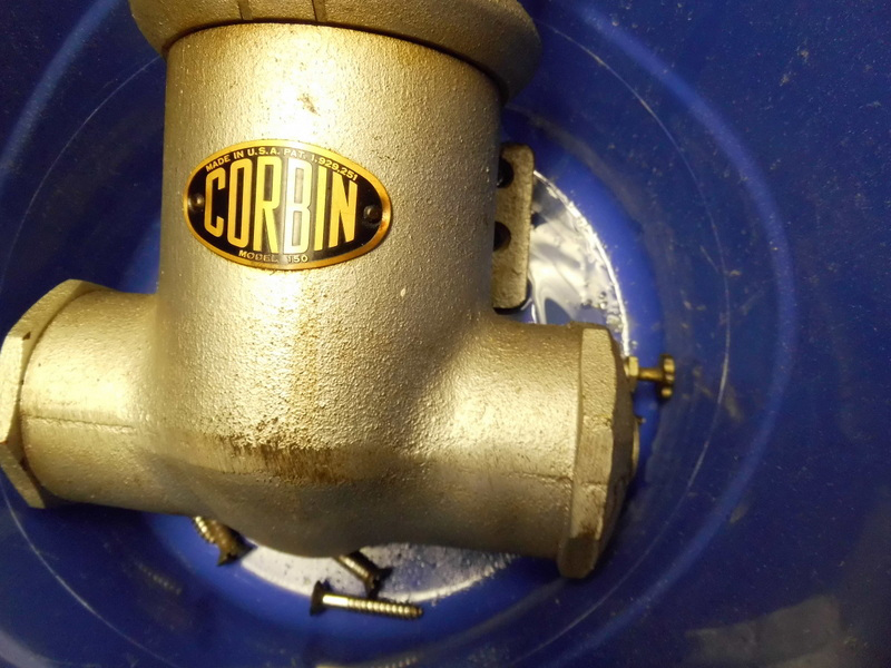 Corbin Rebuilt 104 Potbelly/Traditional Surface Door Closer - Hold Open
