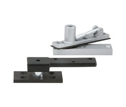 CRL 7255SETDU IVES® Series Center-Hung Pivot Set - Dark Bronze