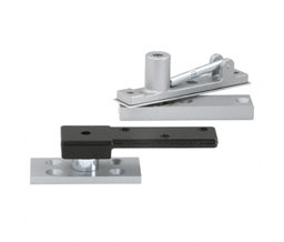 CRL 7255SETSC IVES® Series Center-Hung Pivot Set - Satin Chrome