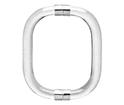 CRL CAP8X8CH Smooth Style 8" Acrylic Back-to-Back Shower Door Pull ...
