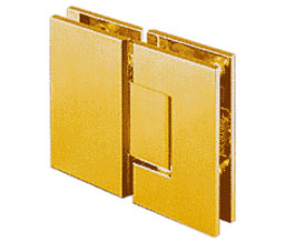 CRL GEN180GP Geneva 180 Series 180 Degree Glass-to-Glass Hinge - Gold ...