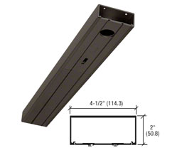 CRL HB317220036 451 Series Prepped Door Header for Center Hung Overhead ...