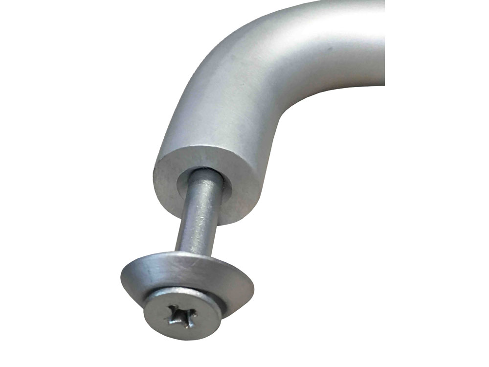 CRL M1653328 1" Solid Pull Handle - 33"- Aluminum
