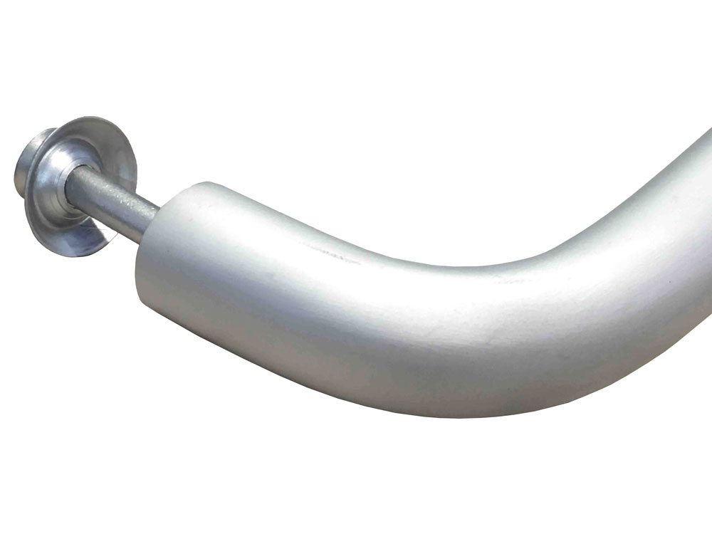 CRL M1653328 1" Solid Pull Handle - 33"- Aluminum