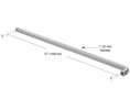 Aluminum Pull Handle and Push Bars - Commercial Door Pulls