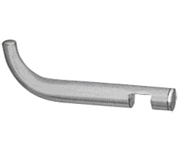 CRL S0RH1BSC Designer Series Sleeve-Over Robe Hook - Brushed Satin Chrome