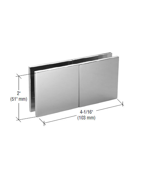 CRL SGC188CH Square 180 Degree Glass-to-Glass Movable Transom Clamp ...