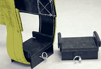 CRL 2403459 4-3/4" Glass Sling Shoe Blocks