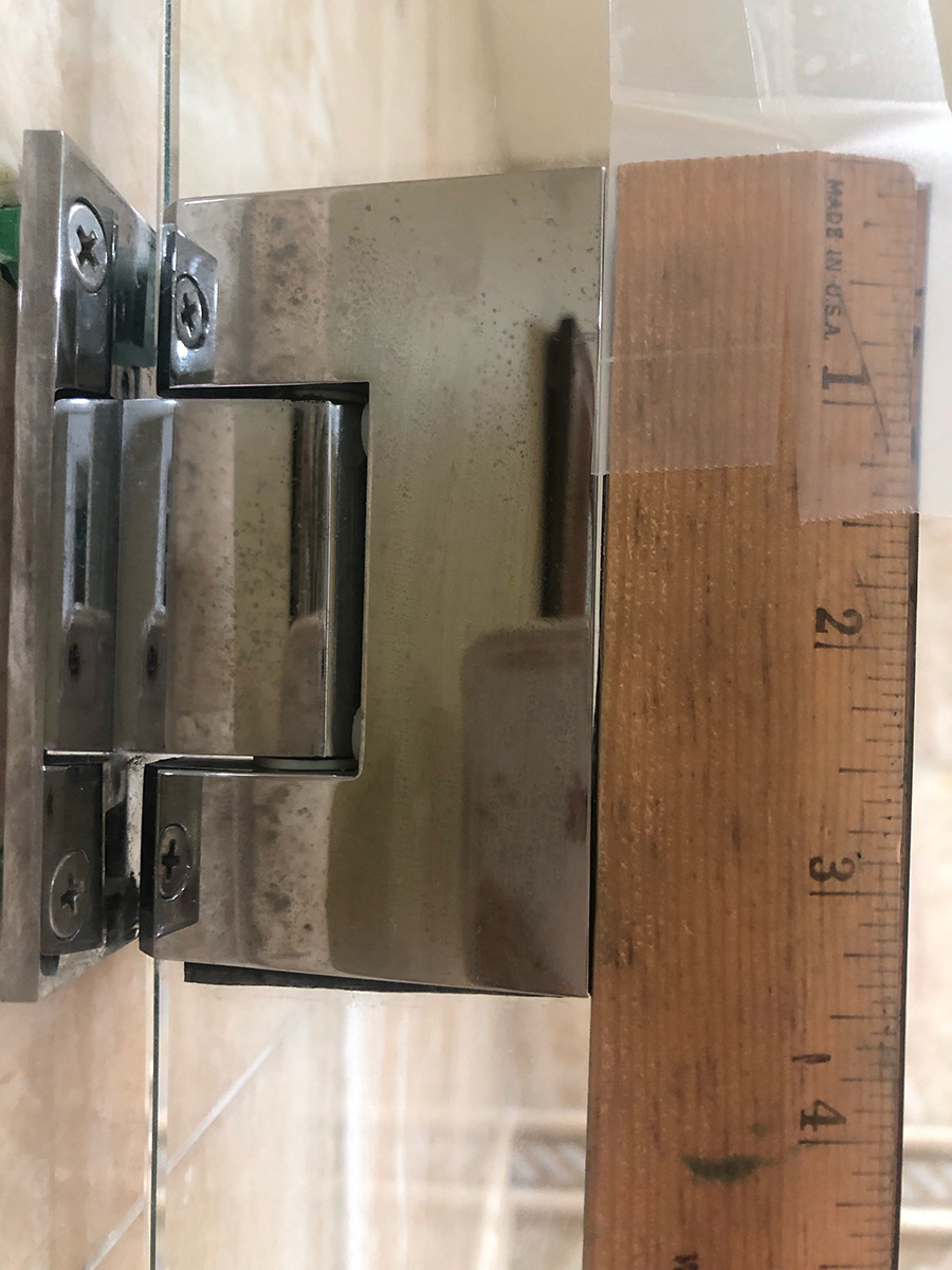 CRL GEN037CH Geneva 037 Series Wall Mount - Full Back Plate - Standard ...