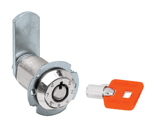 CRL KML13 Keymatic Door and Drawer Cam Lock - Polished Nickel