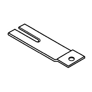 DKS ASATAB-7 4-7/8" Strike Reinforcment, Split Tail