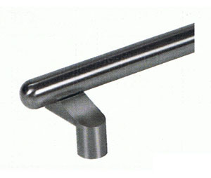 Don-Jo OPL5140 630 Round End Offset Ladder Pull - 36" CTC - Satin ...