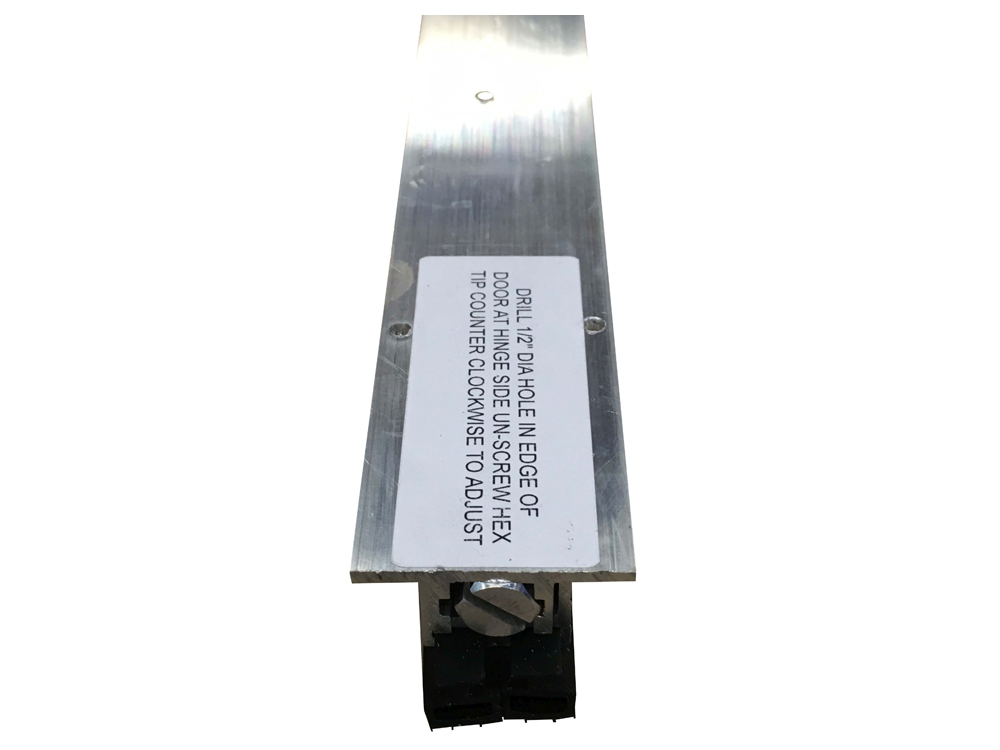 Dorbin HM-5 Mill 36" Mill Finish Aluminum Automatic Door Bottom with ...