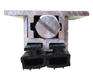 Dorbin HM-5 Mill 36" Mill Finish Aluminum Automatic Door Bottom with ...