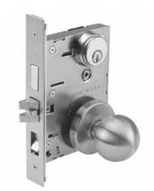 Dorma 79003 KBB 630 M9000 Series Locks - Knob and B Rose - Outside ...