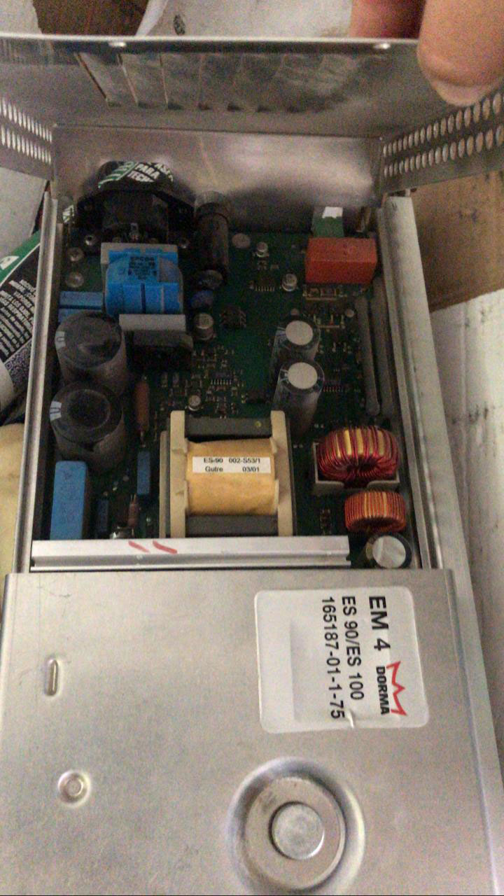 DORMA ES90 + EM4 CONTROL BOARD FOR DORMA ES90 AUTOMATIC SLIDING DOORS