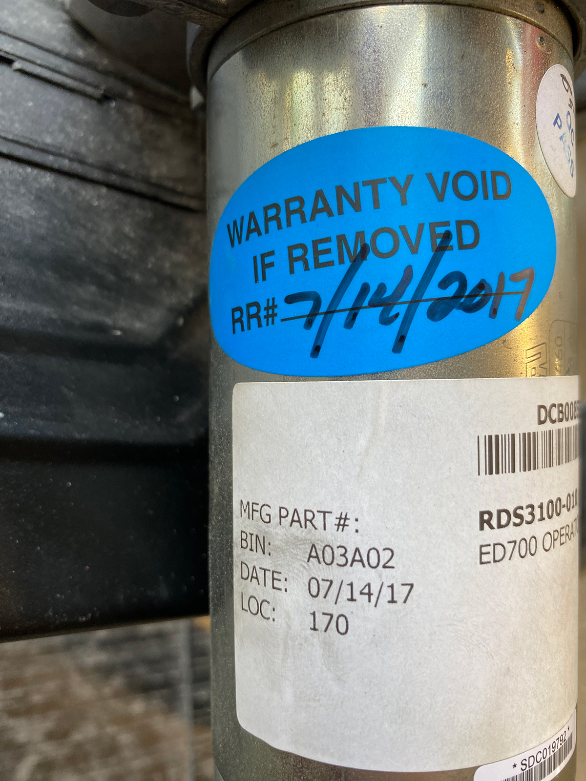 Dorma RDS3100-010 Operator - LH-Rebuilt